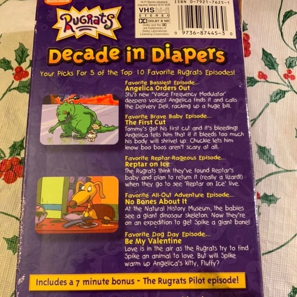 Nickelodeon | Media | Rugrats Decade In Diapers Vhs | Poshmark